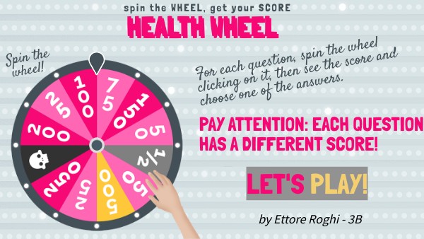 HEALTH WHEEL by Ettore Roghi