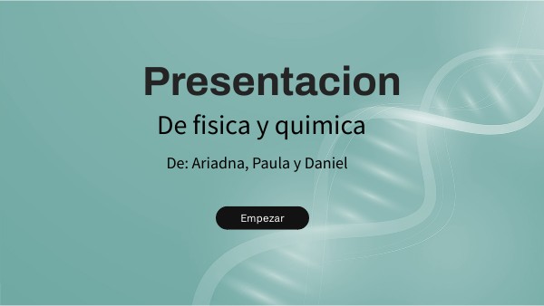 presentacion fyq | Genially