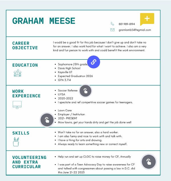 Interactive Resume