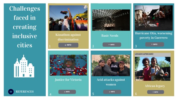 Evidence 1: Inclusive cities | Genially