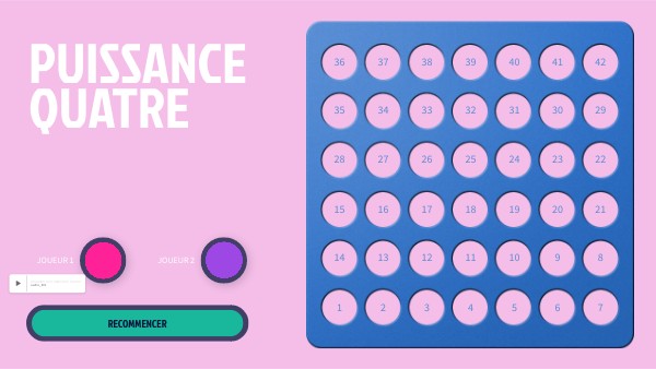 JOUONS À PUISSANCE 4 ! | Genially