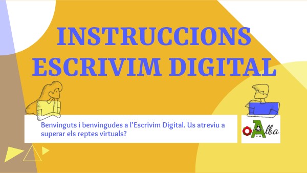 Instruccions escrivim digital