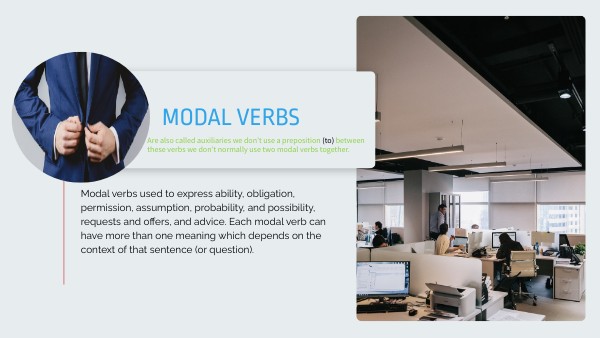 Modal verbs | Genially
