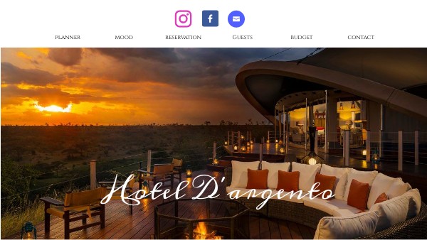 HOTEL D'ARGENTO | Genially