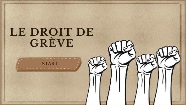Le droit de grève