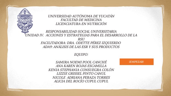 PRESENTACIÓN LA ANITA ADA9 RSU | Genially