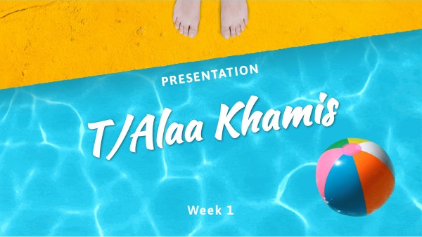 Third Term Week 1 | Genially