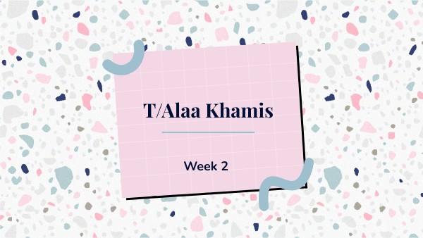Third Term Week 2 | Genially