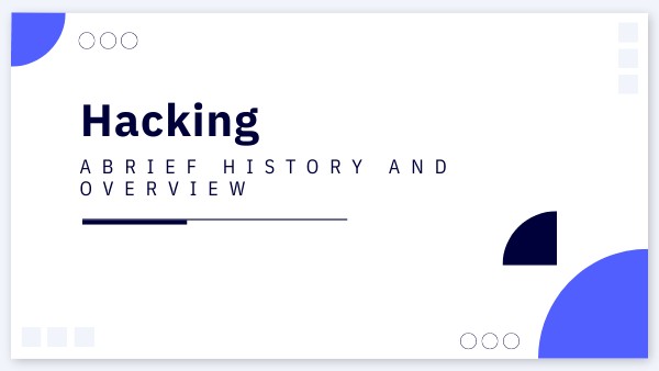 Hackers Overview | Genially