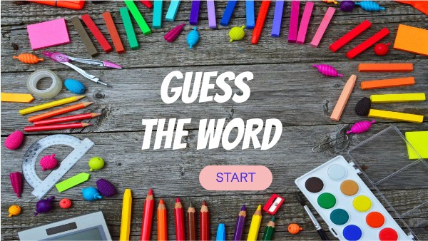 school objects | Genially