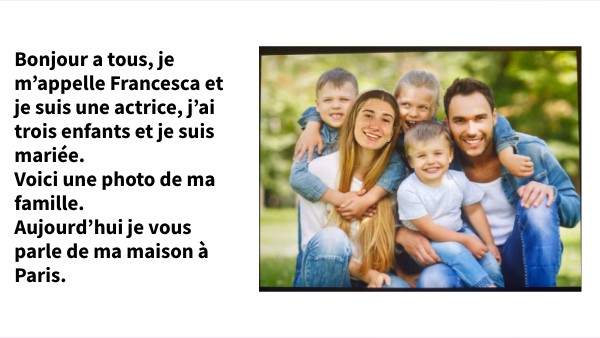 francese - Francesca Rizzi | Genially