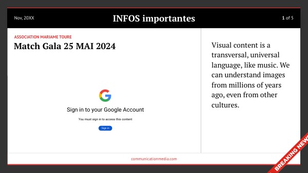 Vidéo à la une | Genially