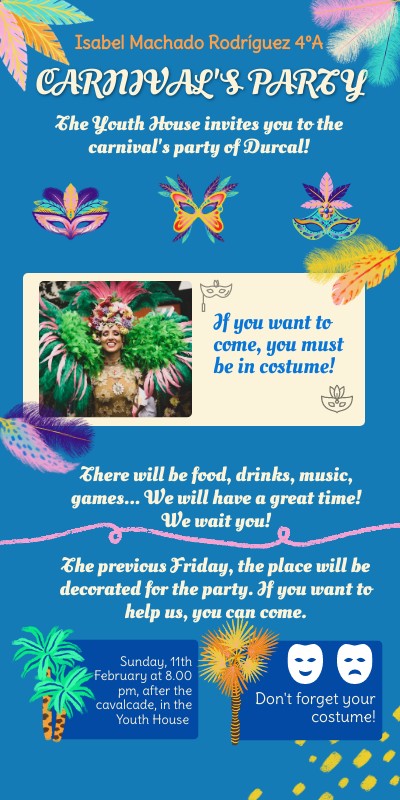 Carnival's party | Genially