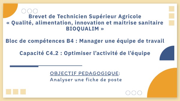 Fiche de poste : pourquoi et comment la mettre en place ? | Genially