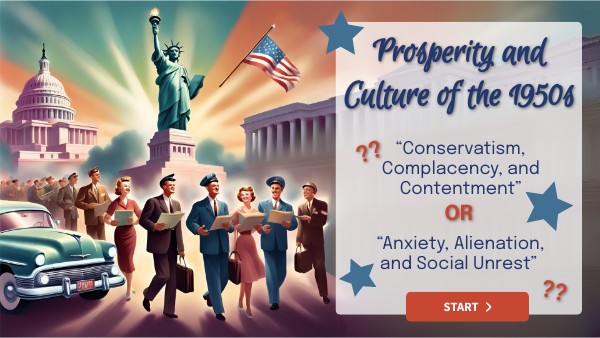 Prosperity and Culture of the 1950s
