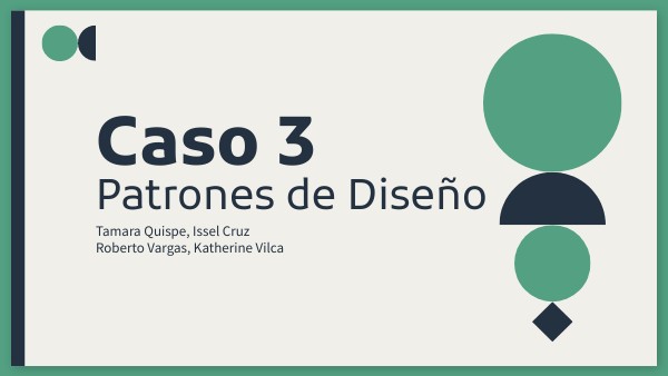 Patrones de Diseño: Caso Streaming | Genially
