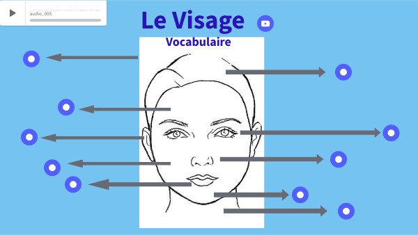Visage (Vocabulaire) | Genially