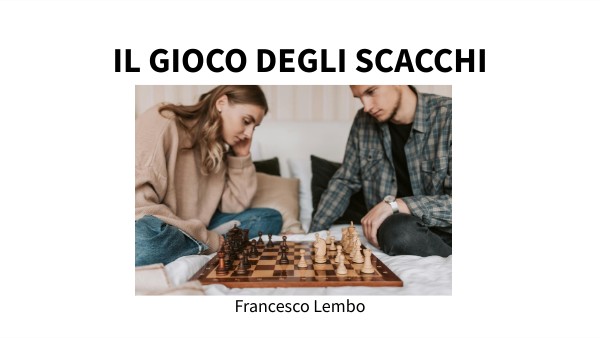 CHESS GAME | Genially