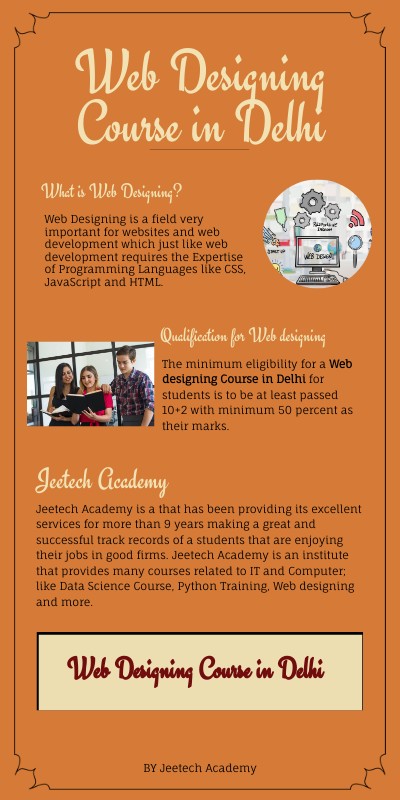 Web Designing Course in Delhi
