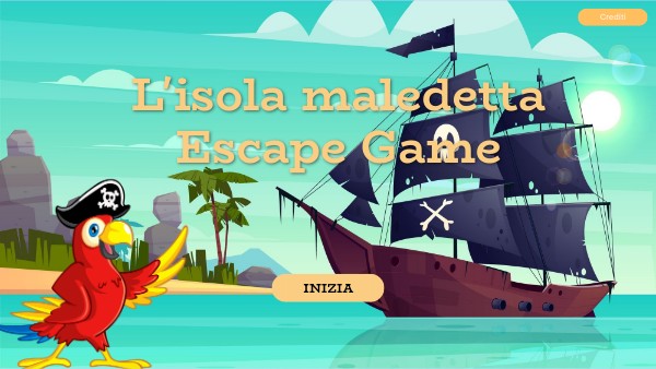 Escape Game isola tesoro | Genially