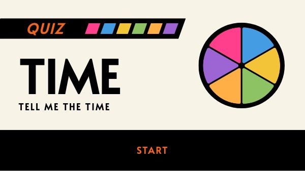 Time quiz | Genially