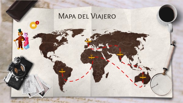 Mapa del Viajero | Genially