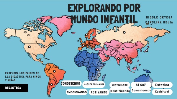 MAPA MUNDO INFANTIL | Genially