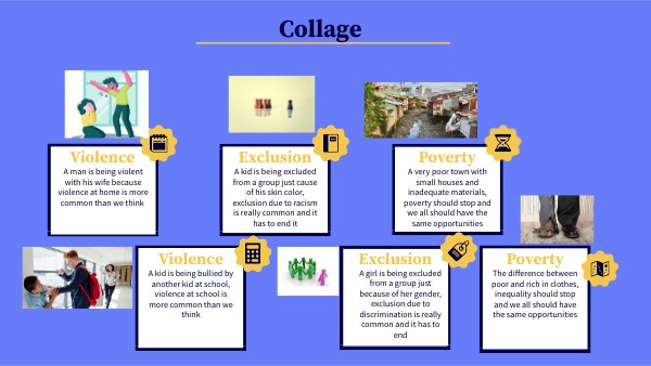 Collage Inclusive cities | Genially