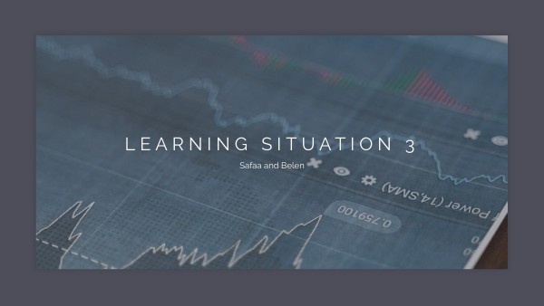 Learning situation 3