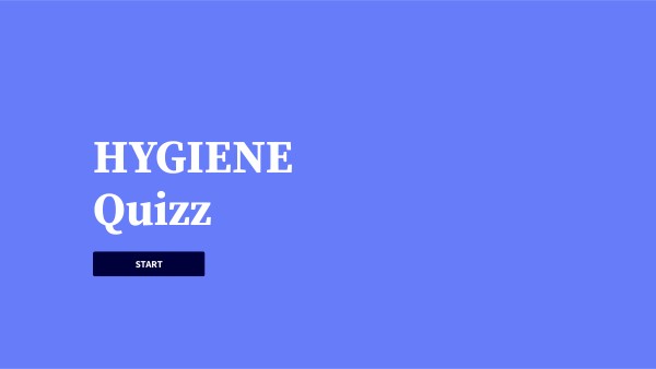 HYGIENE QUIZ | Genially
