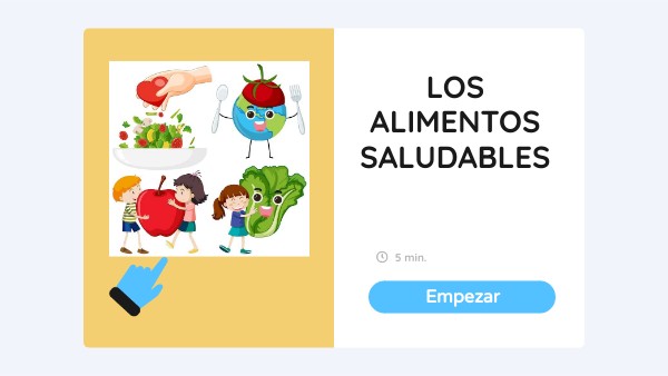 JUEGO ALIMENTACIÓN SALUDABLE | Genially