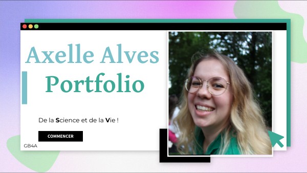 Portfolio Axelle Alves | Genially