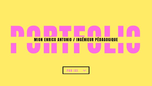 P6 - Portfolio | Genially