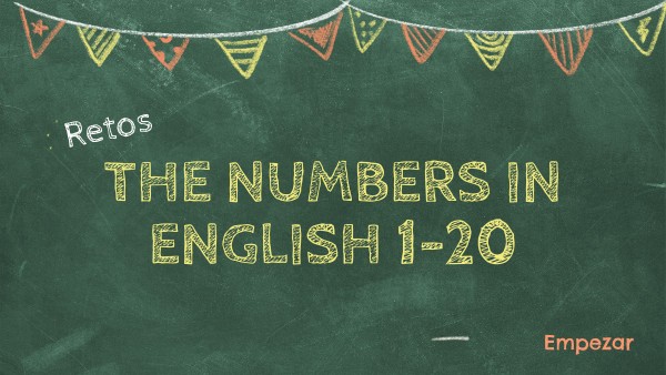 Numbers 1-20 | Genially