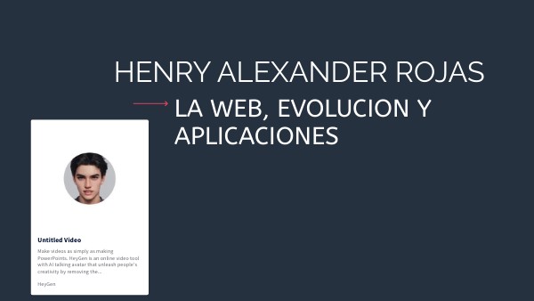 presentacion henry rojas | Genially