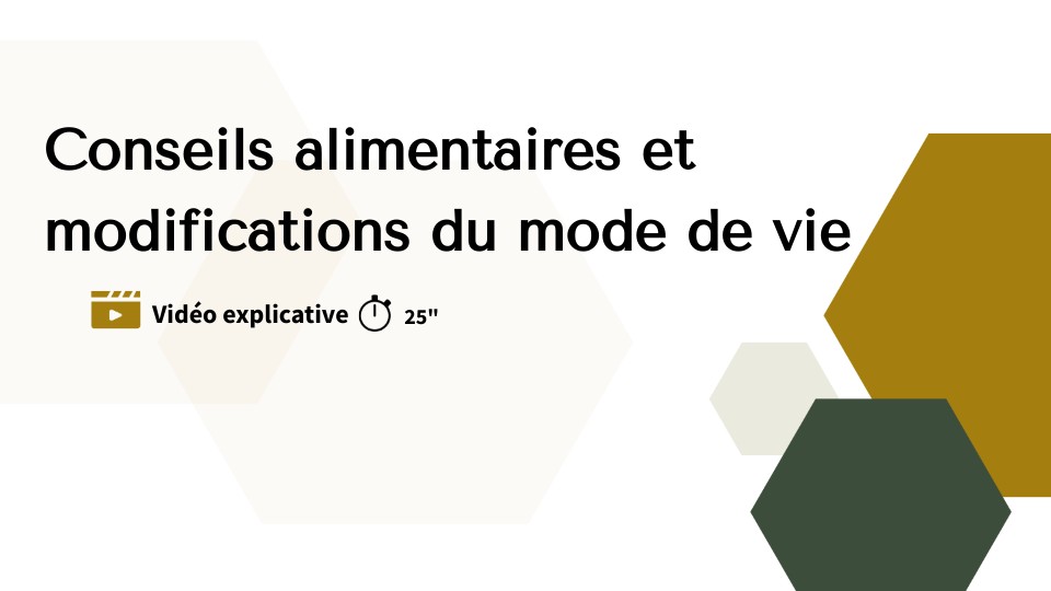 P4.1 - Conseils - Planifier l'alimentation - vidéo 15'' | Genially