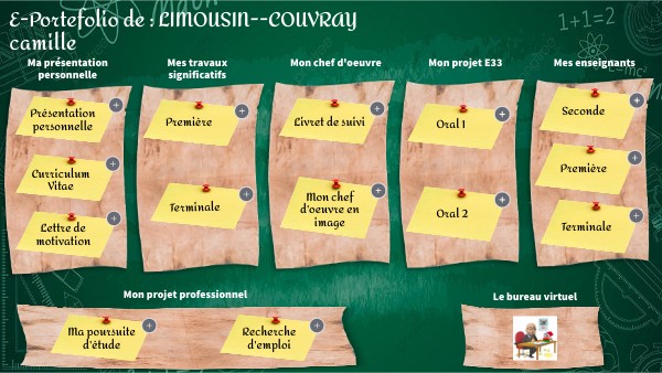 ELEVE : E-Portefolio BAC PRO MCVB