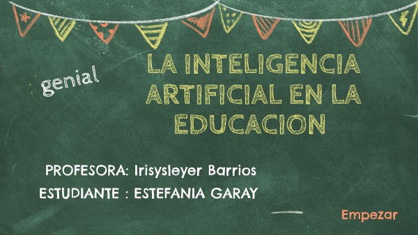 presentacion IA | Genially