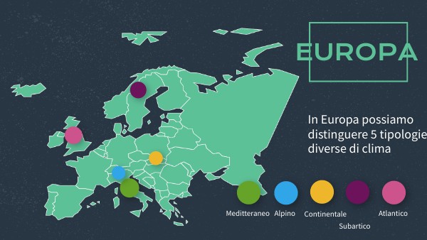 Climi In Europa | Genially
