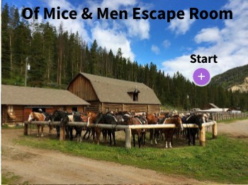 Of Mice and Men Escape Room | Genially