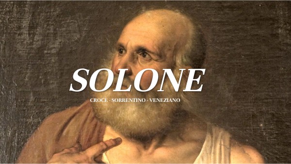 SOLONE - CROCE | Genially