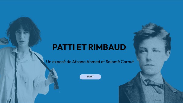 Exposé Patti et Rimbaud | Genially