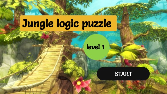 Jungle logic puzzle - Level 1 | Genially