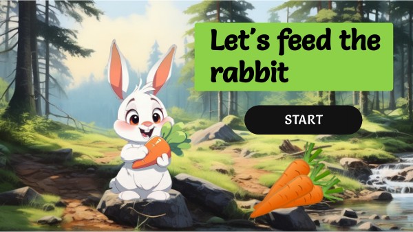 Let's feed the rabbit | Genially