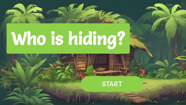 Who is hiding in the jungle? | Genially