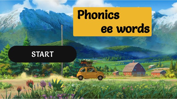 Phonics - ee words | Genially