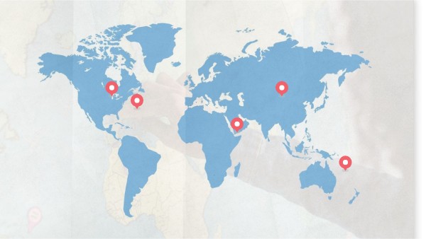 School world map | Genially