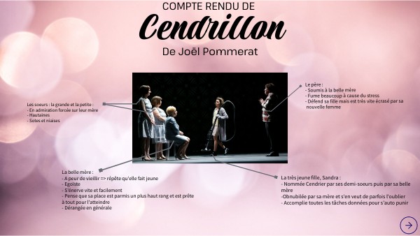 Compte rendu de Cendrillon