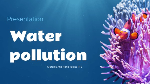 Water pollution | Genially