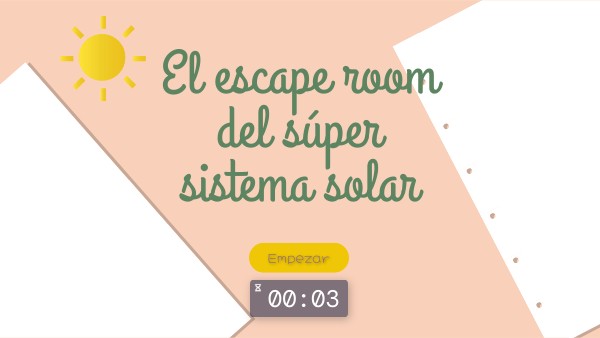 Escape Room Educación | Genially